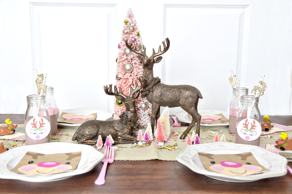 Girl Reindeer Party - The Lily Sage