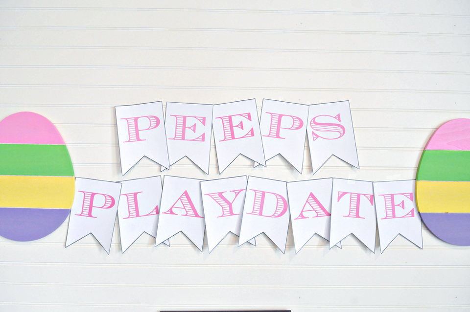 Easter Peeps Playdate - The Lily Sage